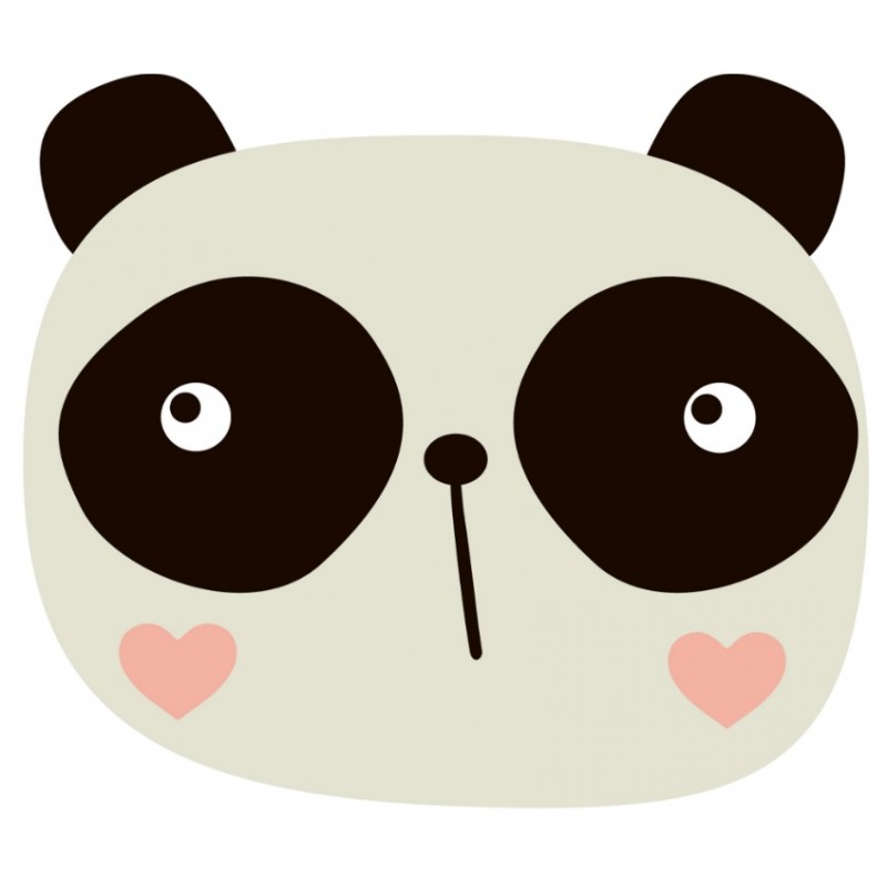 Sticker panda - Sticker A moi Etiquette & Autocollant