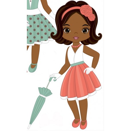 sticker robe enfant - Sticker A moi Etiquette & Autocollant